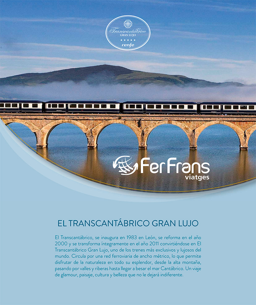 EL TRANSCANTÁBRICO "Gran Luxe" - FerFrans Viatges