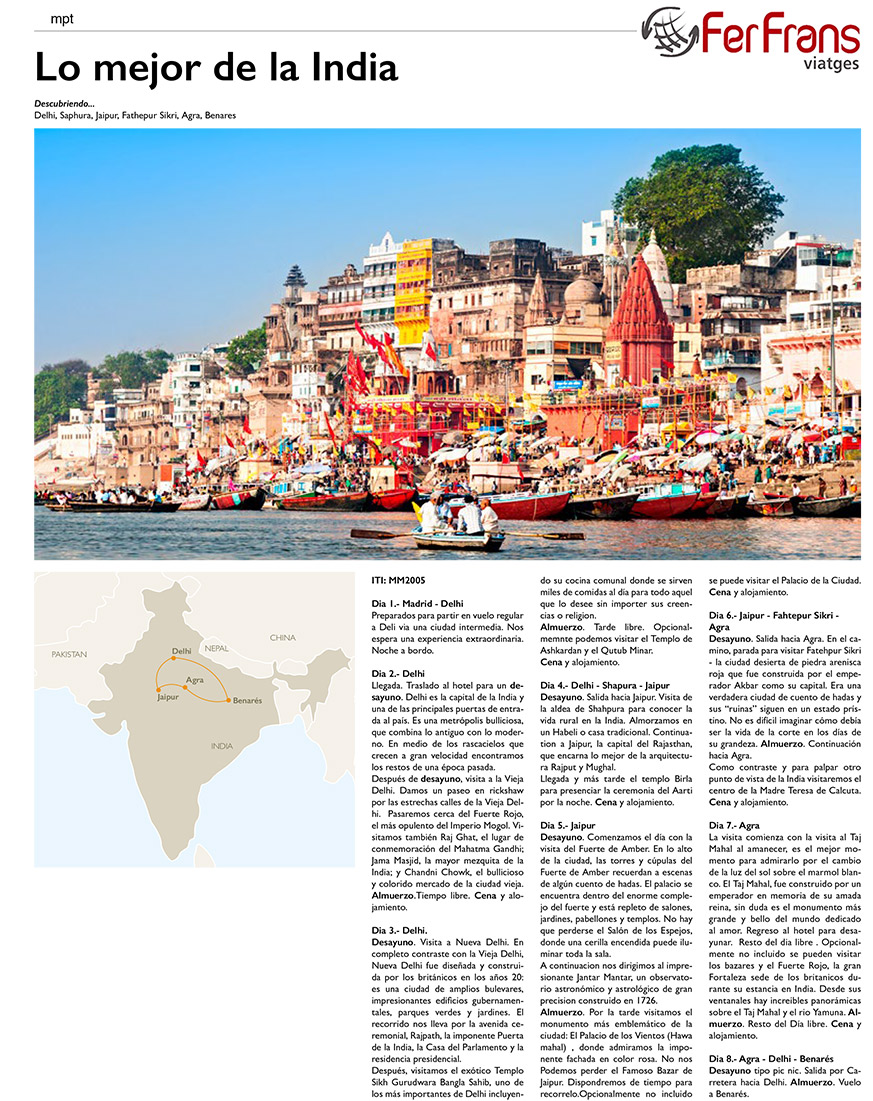 El millor de la INDIA - FerFrans Viatges